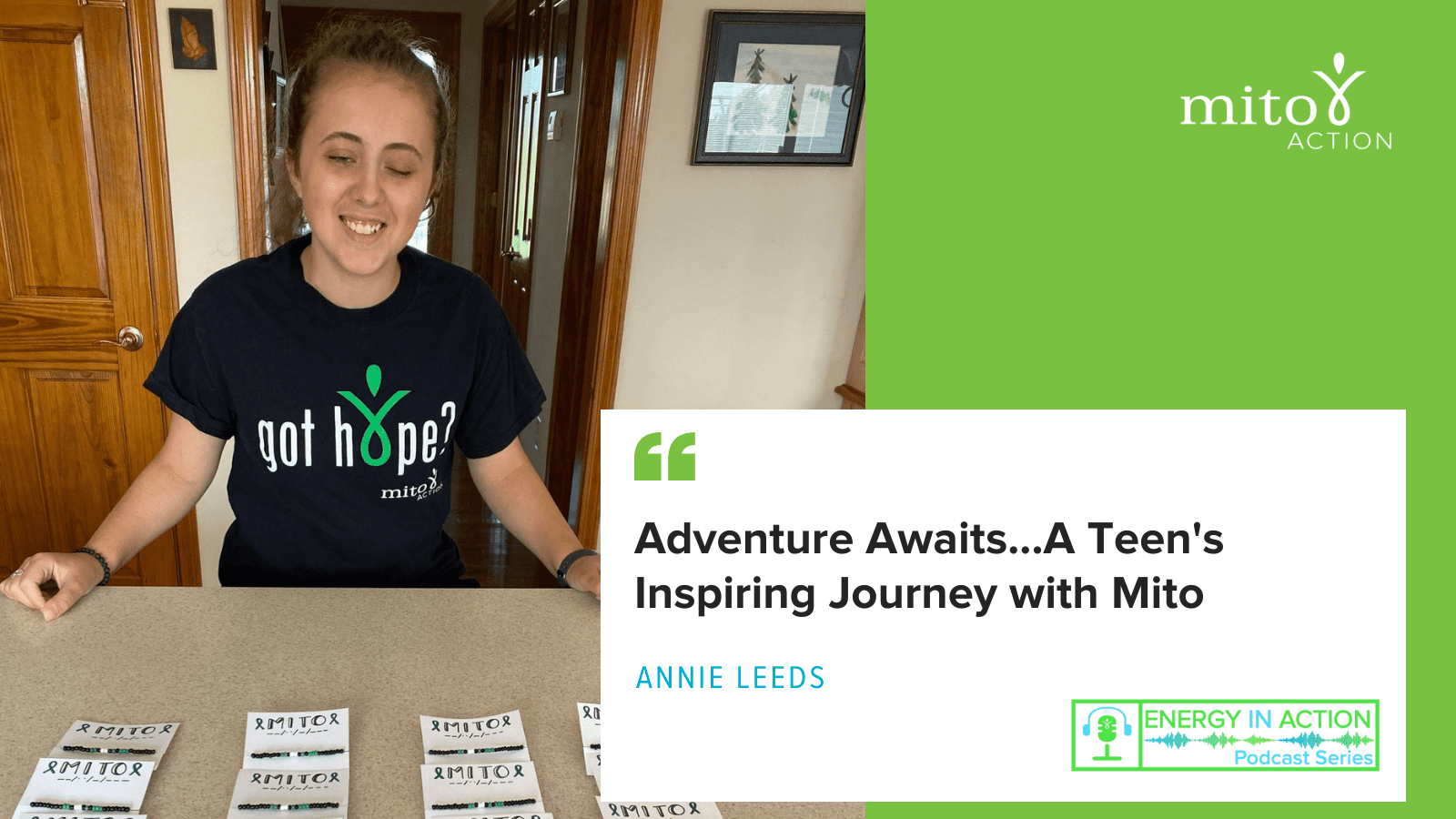 Adventure Awaits...A Teen's Inspiring Journey with Mito - MitoAction