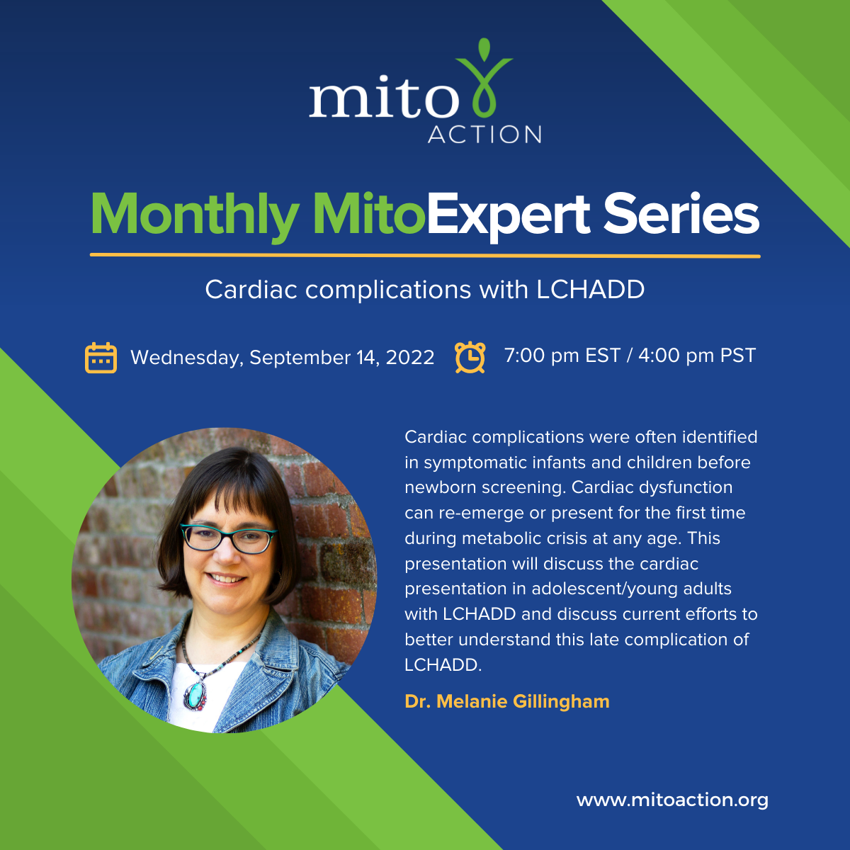 Cardiac Complications with LCHADD - MitoAction