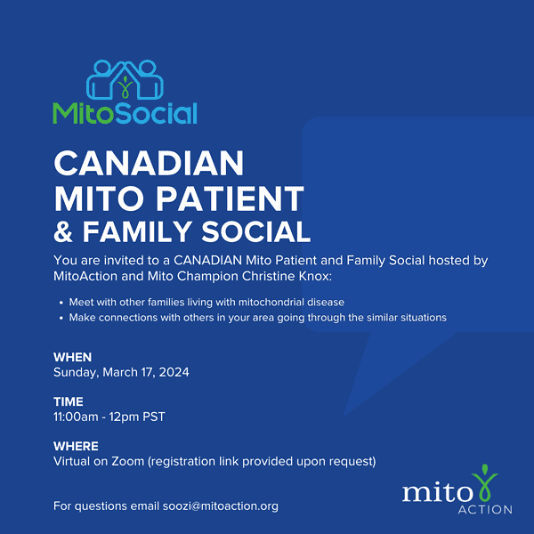 Canadian MitoSocial - MitoAction